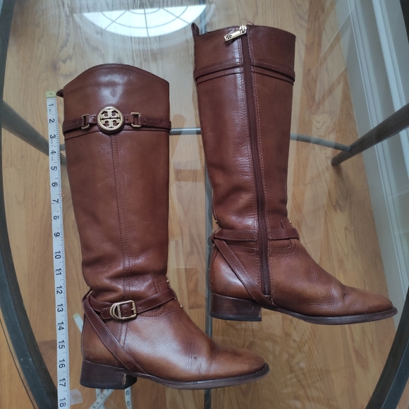 Tory Burch | Shoes | Tory Burch Calista Tall Riding Boots Brown Womens ...